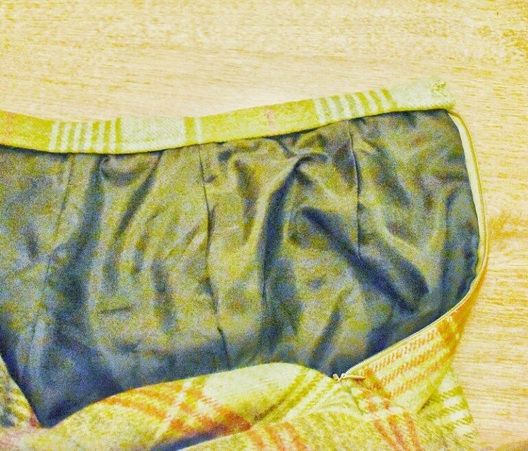 Sewing with tweed fabric - Makergardener