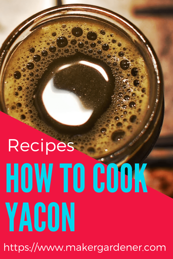 How to cook/ use yacon - Makergardener
