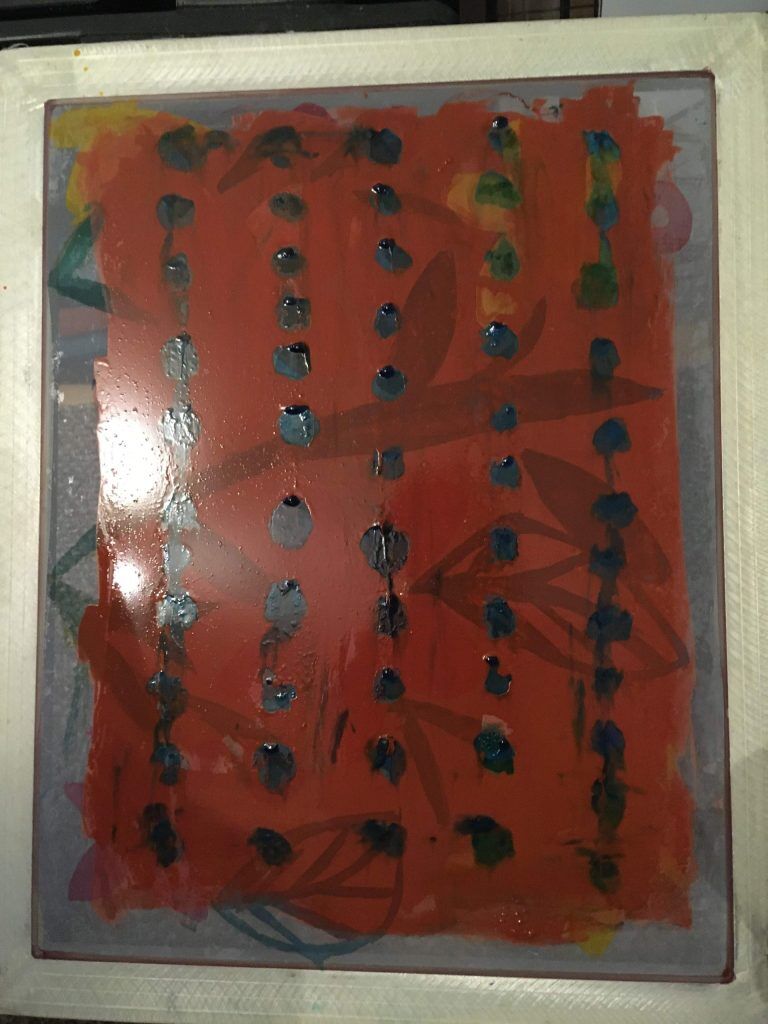 How to use drawing fluid for screen printing - Makergardener