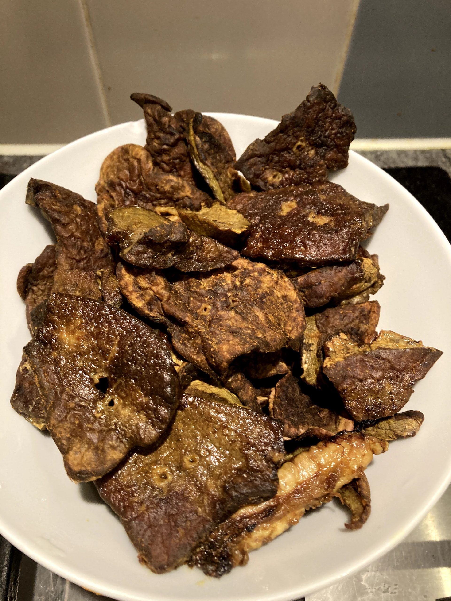 Paru Berlado (Fiery spicy lung) home cooking - Makergardener